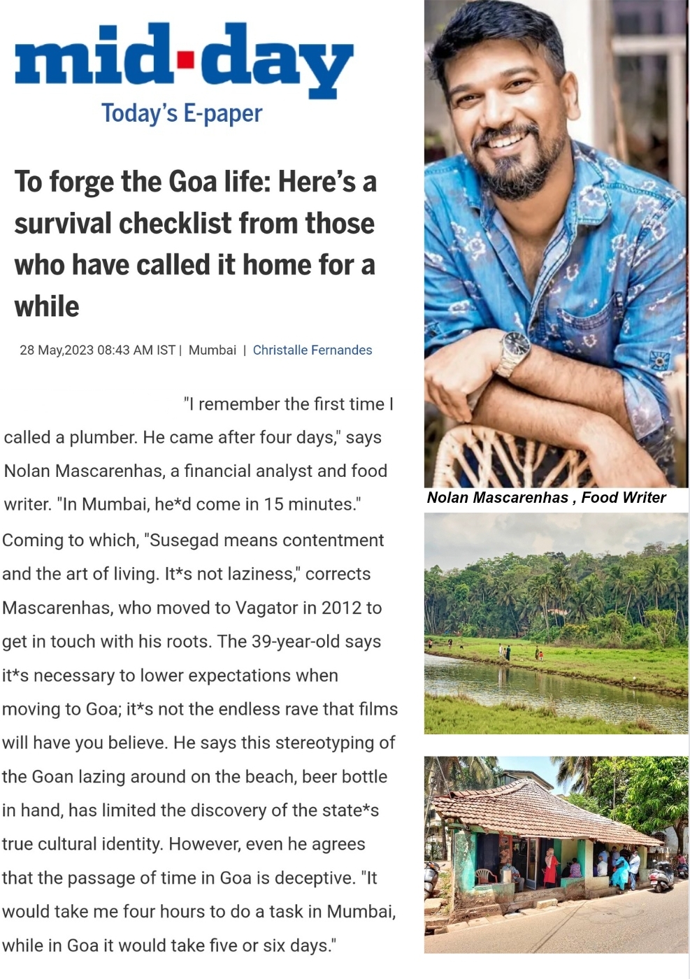 Moving to Goa? Is it for Everyone? – mr.NObody